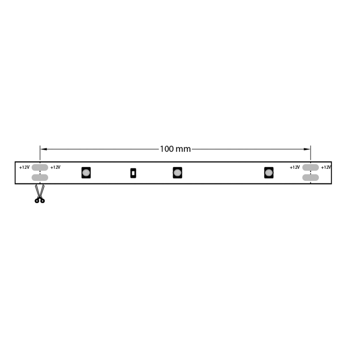 Strip LED 2 Metri 4000K IP20 | Alimentatore Plug-in Incluso – Huspert