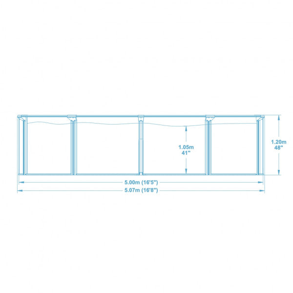 Piscina Hydrium ovale 56586 Bestway con accessori 500x360x120 cm – Huspert Piscina Hydrium ovale 56586 Bestway con accessori 500x360x120 cm – Huspert